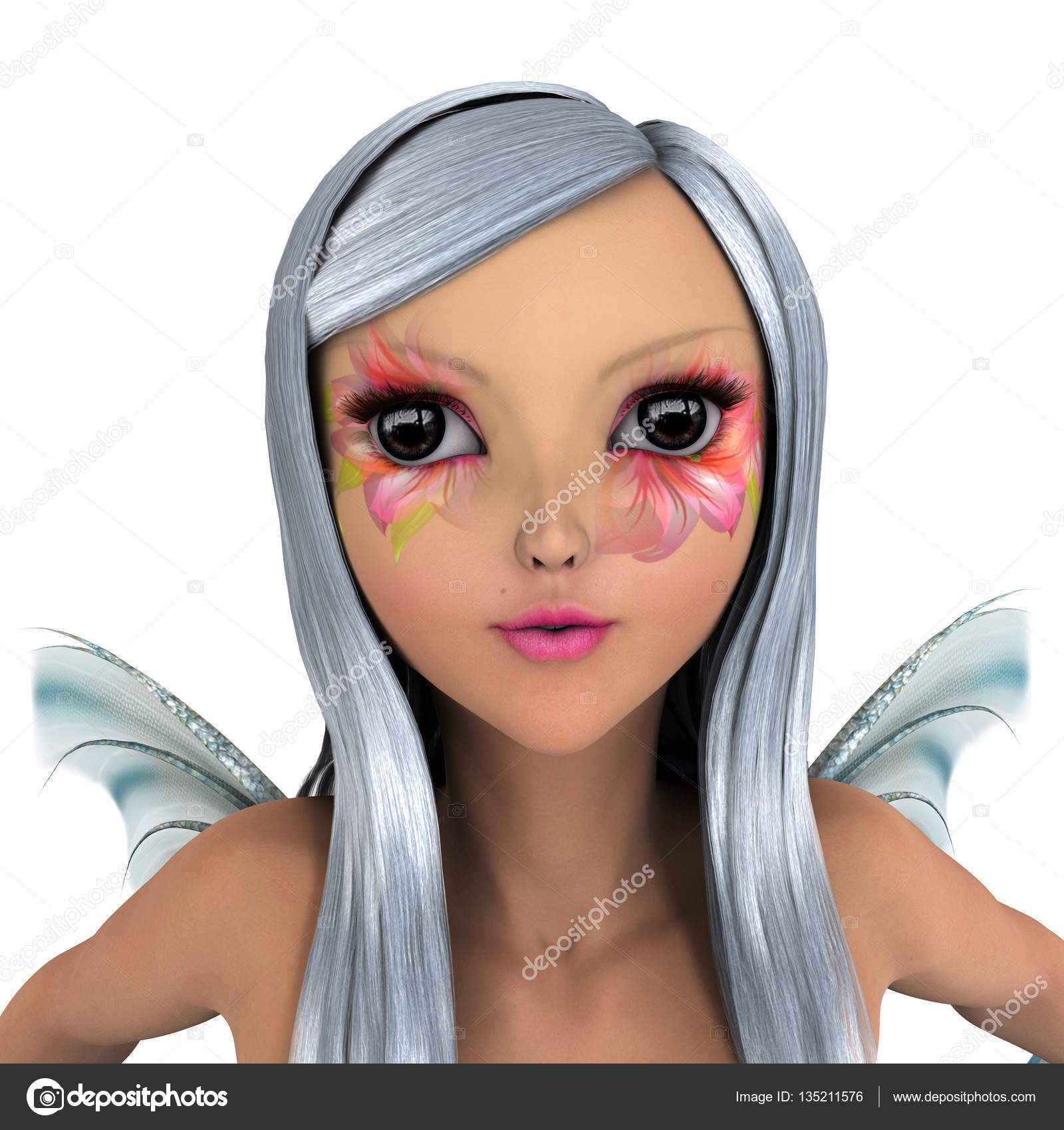 3D CG rendering of a mermaid — Stock Photo © TsuneoMP #135211576