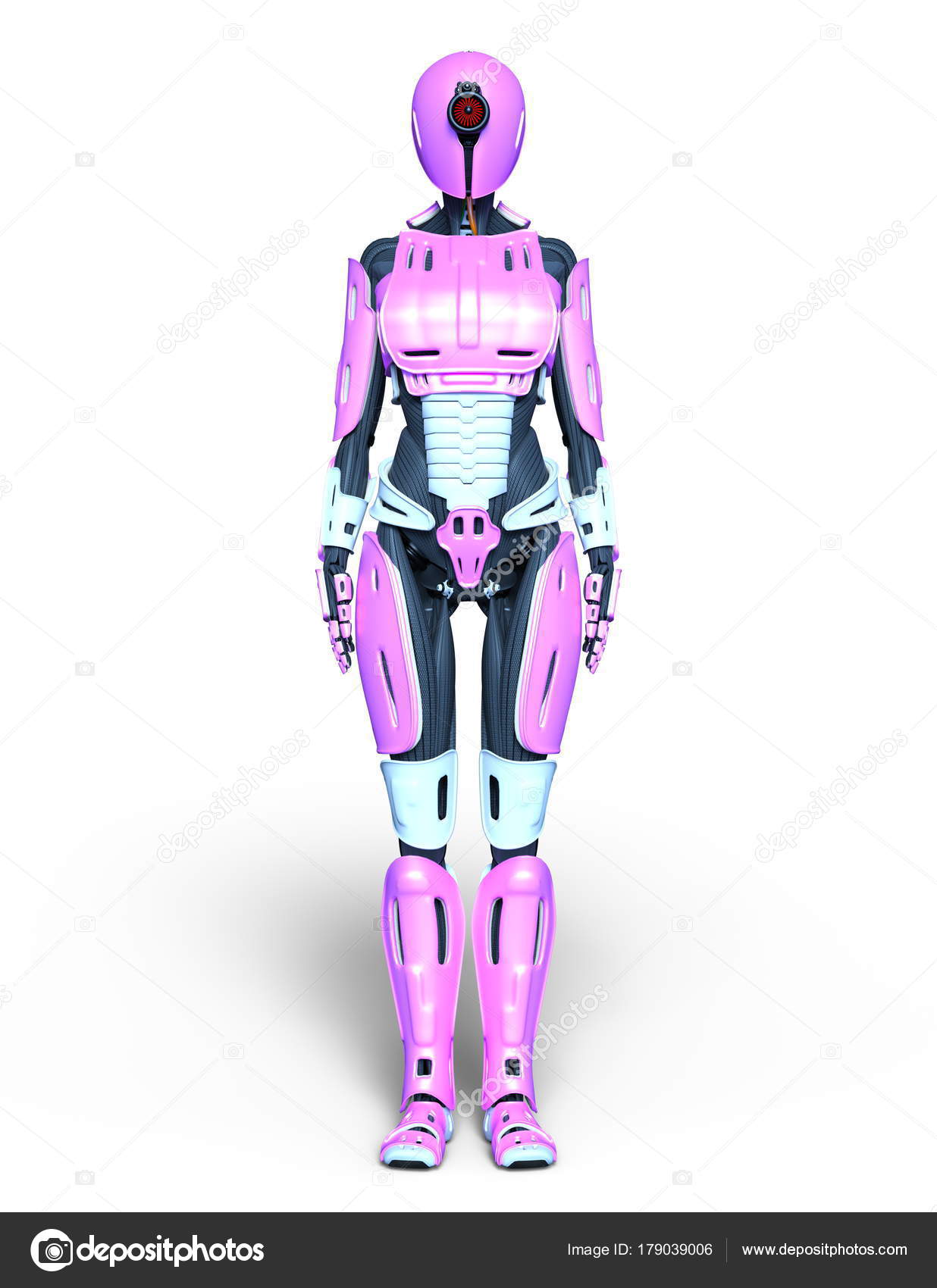 Female Robot Rendering Female Robot — Stock Photo © TsuneoMP #179039006