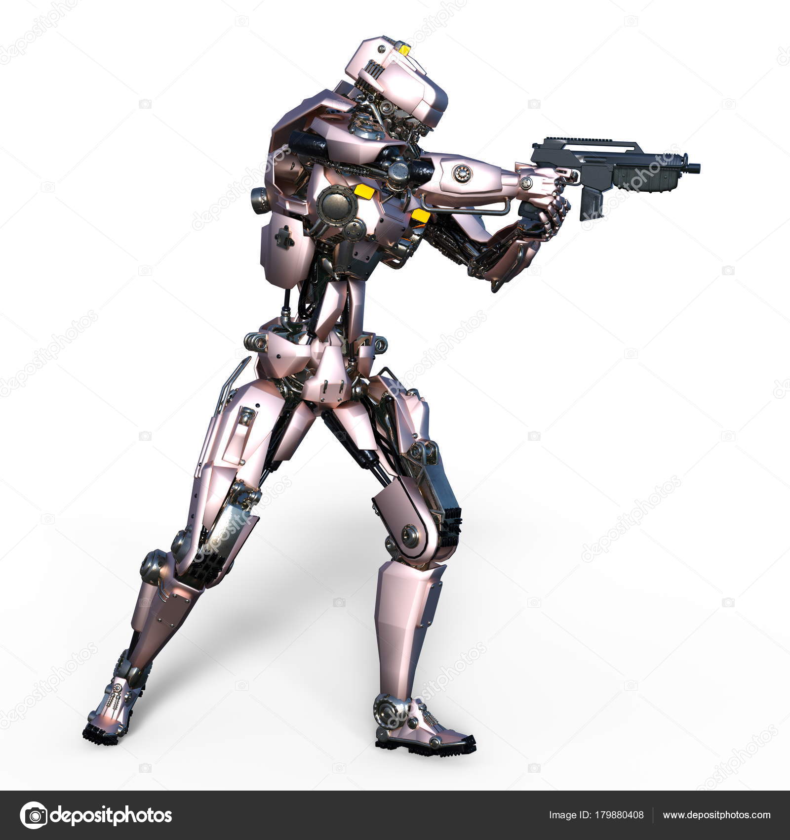 Robot Rendering Robot — Stock Photo © TsuneoMP #179880408