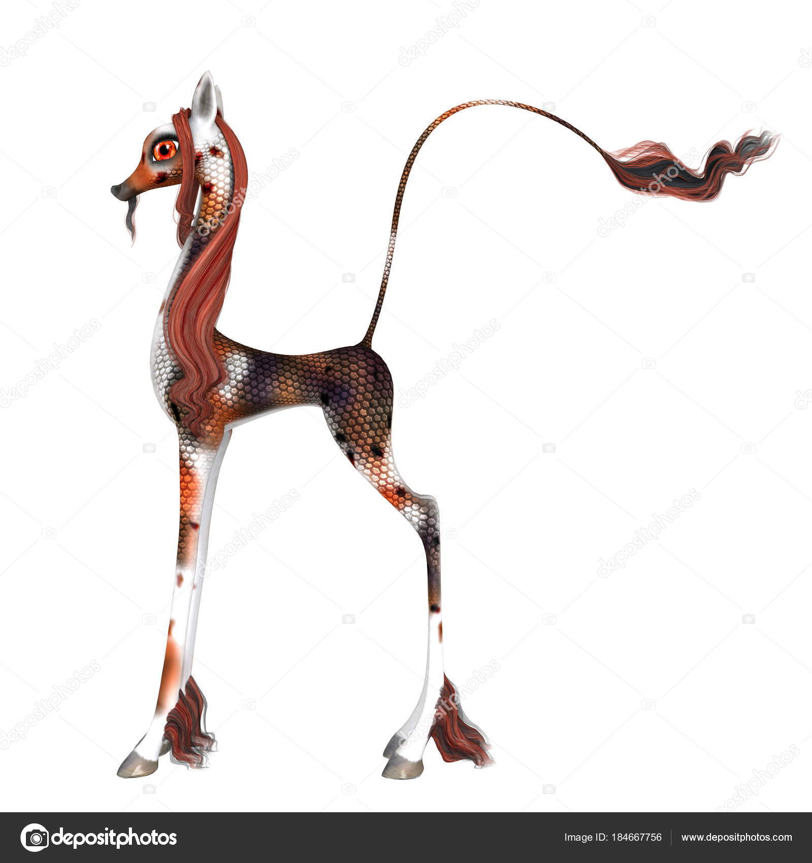 Chinese Giraffe Rendering Chinese Giraffe Stock Photo by ©TsuneoMP ...