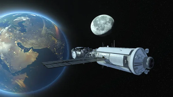 Artificial Satellites Clipart Sun