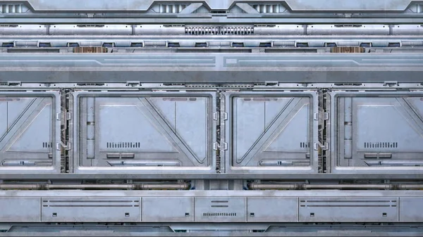 Wall Texture Space Station