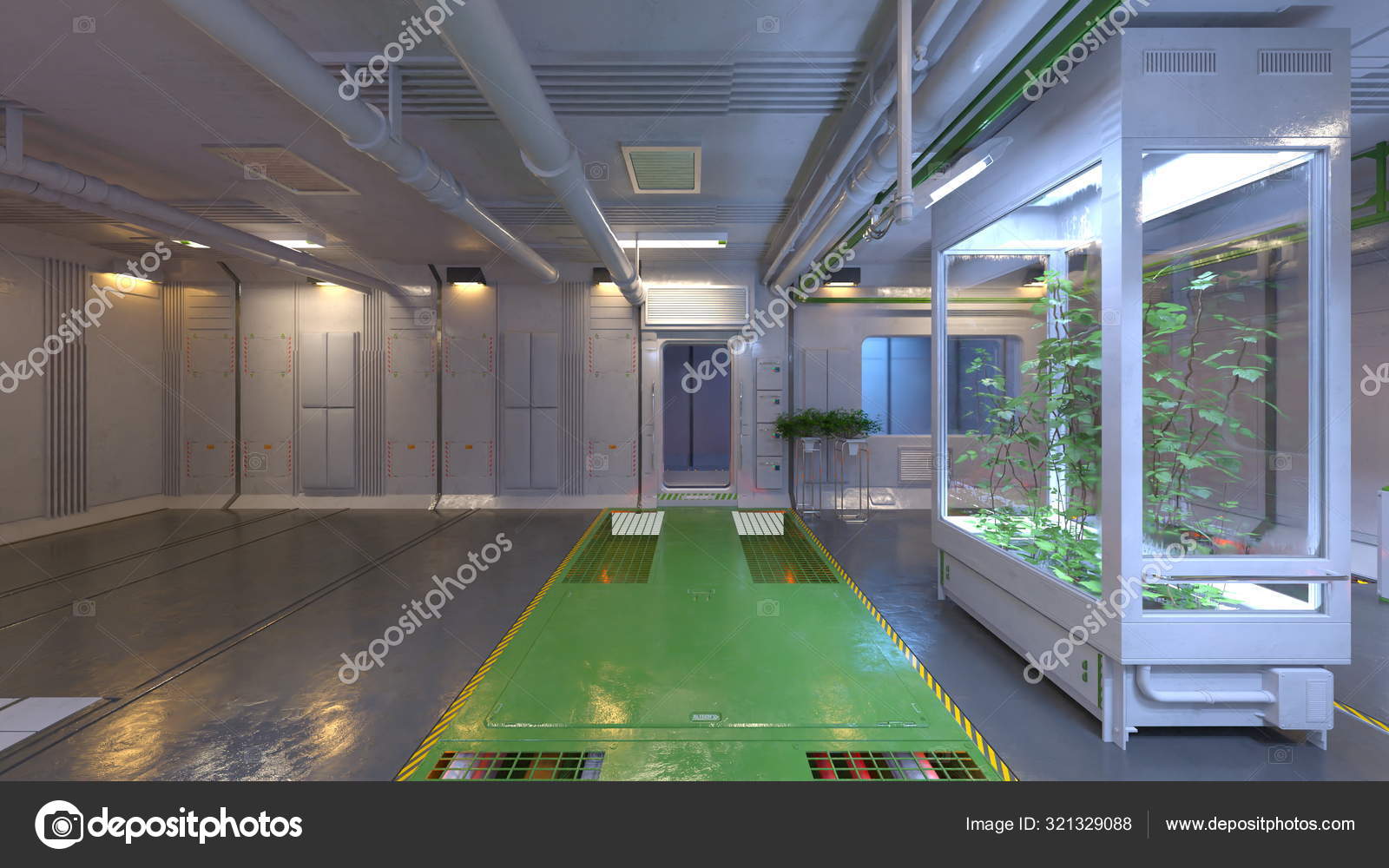 Rendering Laboratory — Stock Photo © TsuneoMP #321329088