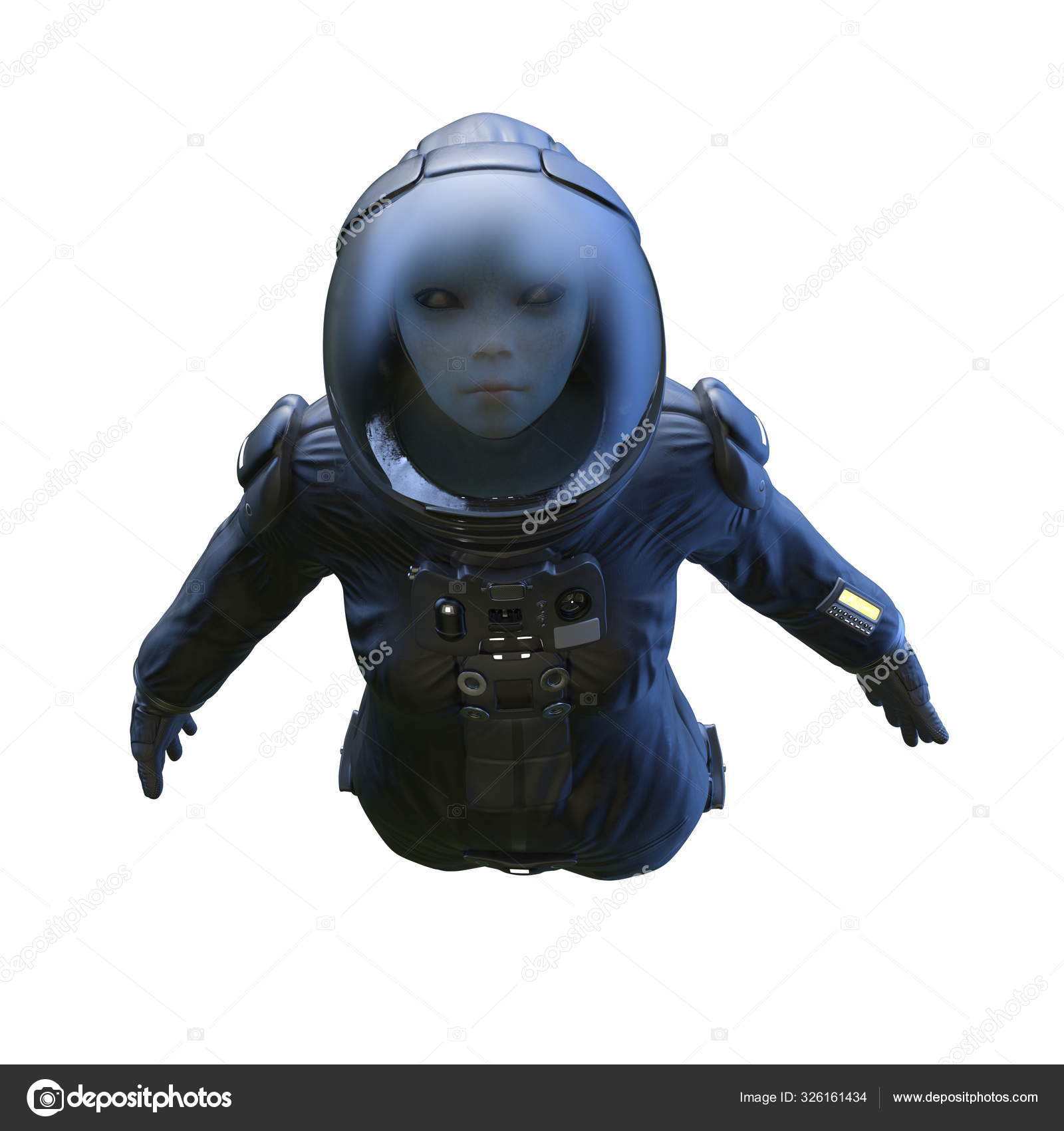 Rendering Spaceman — Stock Photo © TsuneoMP #326161434
