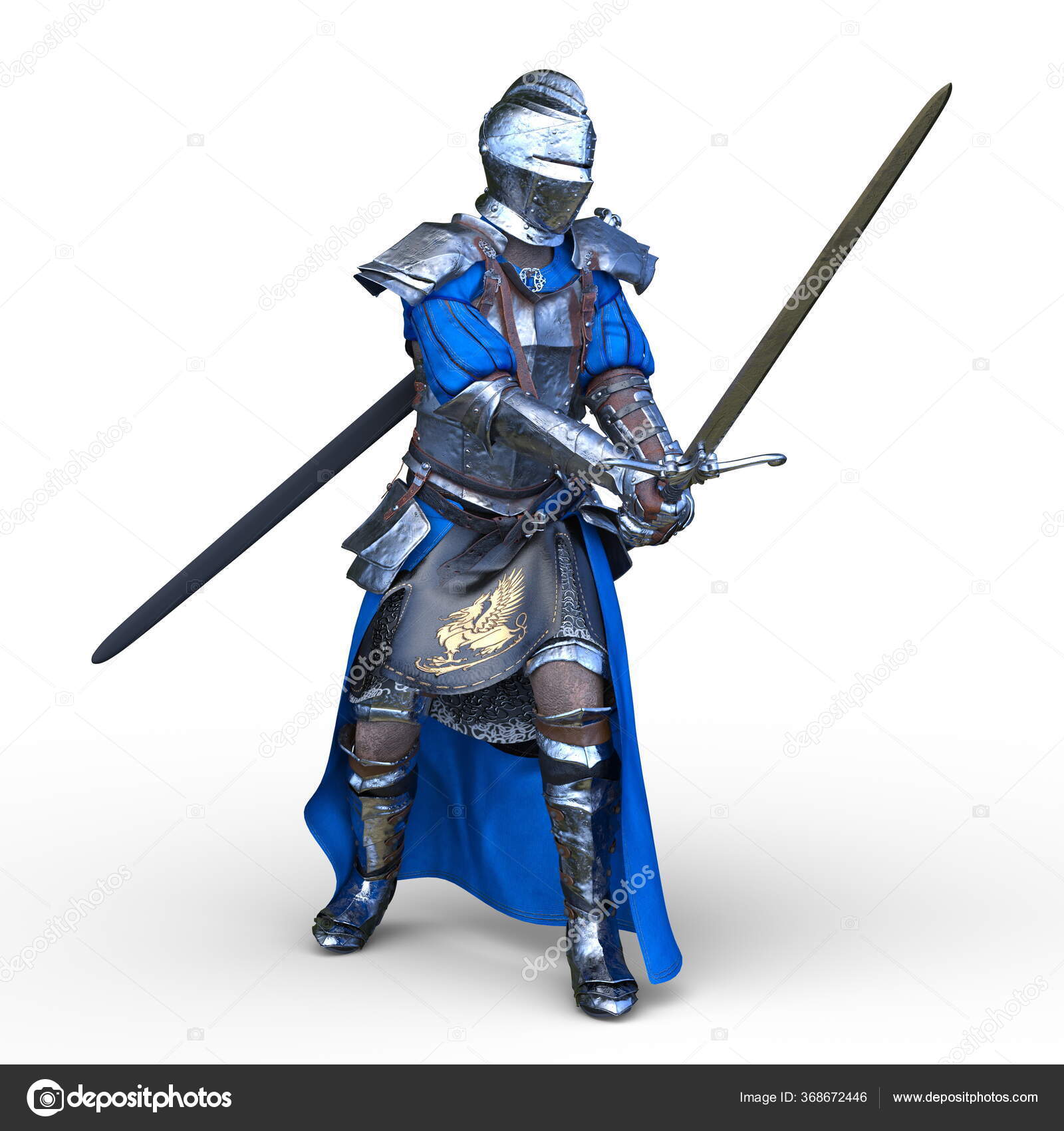 Rendering Warrior — Stock Photo © TsuneoMP #368672446