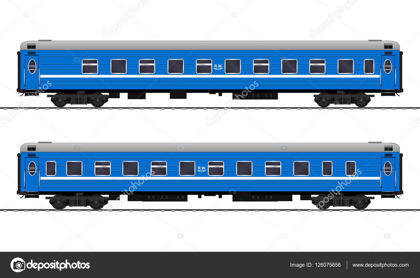 Indian Train Side View