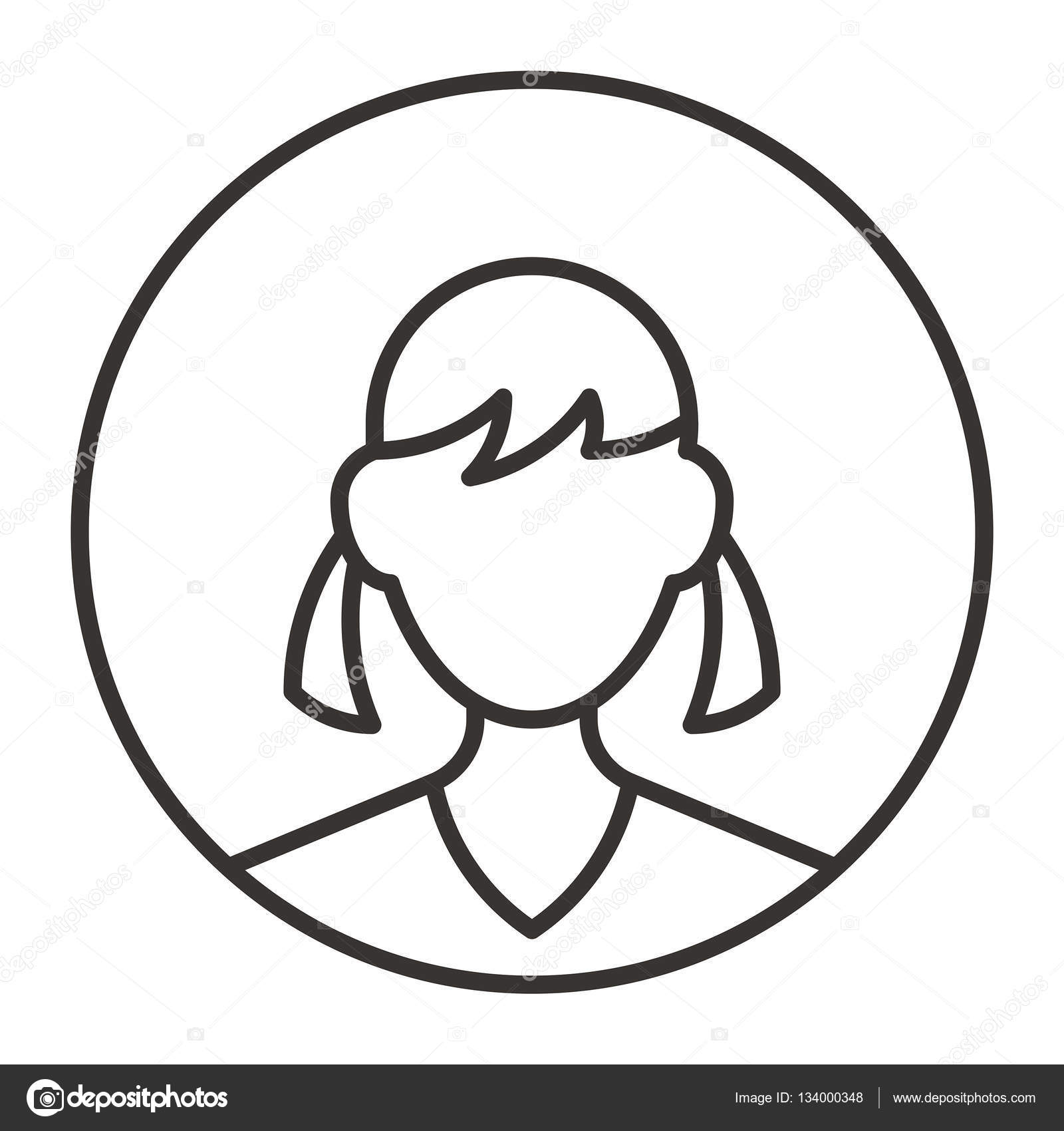 Avatar profil resmi ©everydaytemplate 134000348'e ait Stok Vektör