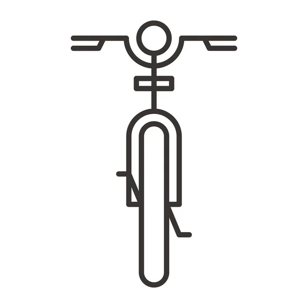 Bicycle front view — Stock Vector © sahuad #6770576