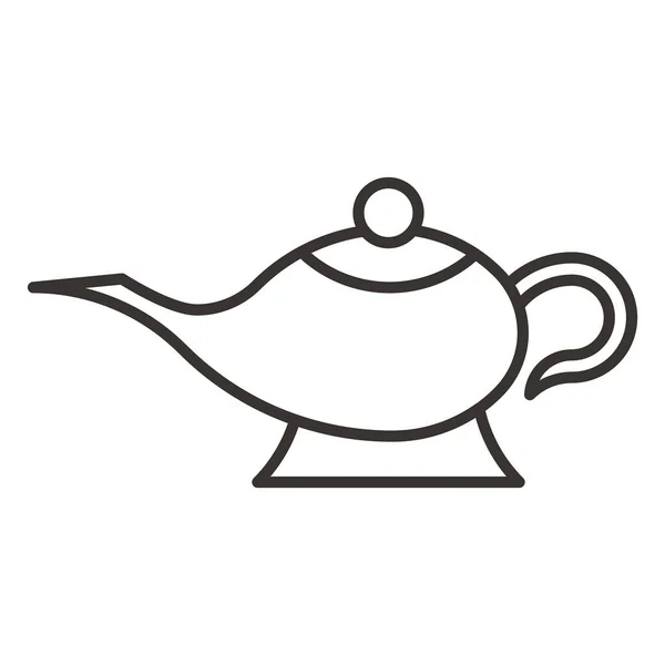 ᐈ Genie Lamp Outline Stock Vectors Royalty Free Magic Lamp Logo