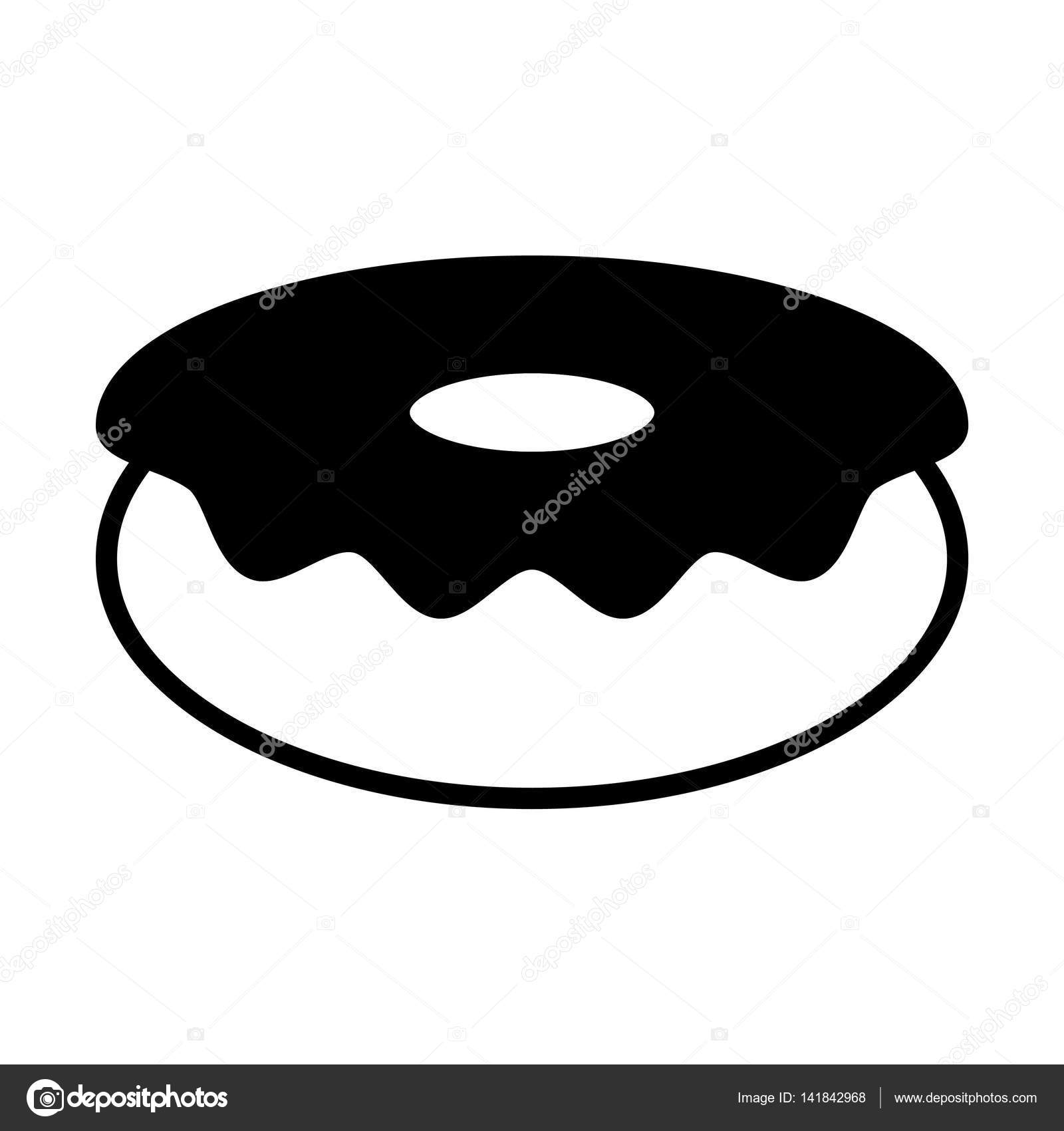 Diseño del icono de la dona Vector de stock por ©everydaytemplate 141842968