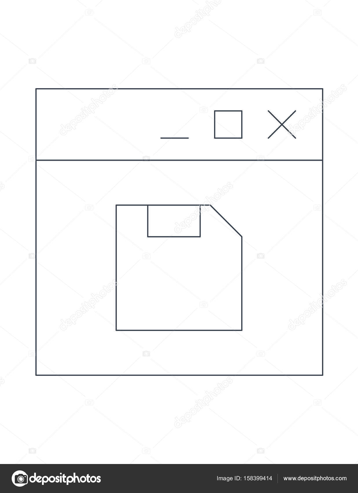 Save icon illustration Stock Vector by ©everydaytemplate 158399414