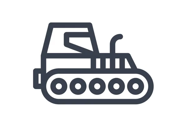 Crawler Dozer tractor icon Stock Vector Image by ©everydaytemplate ...