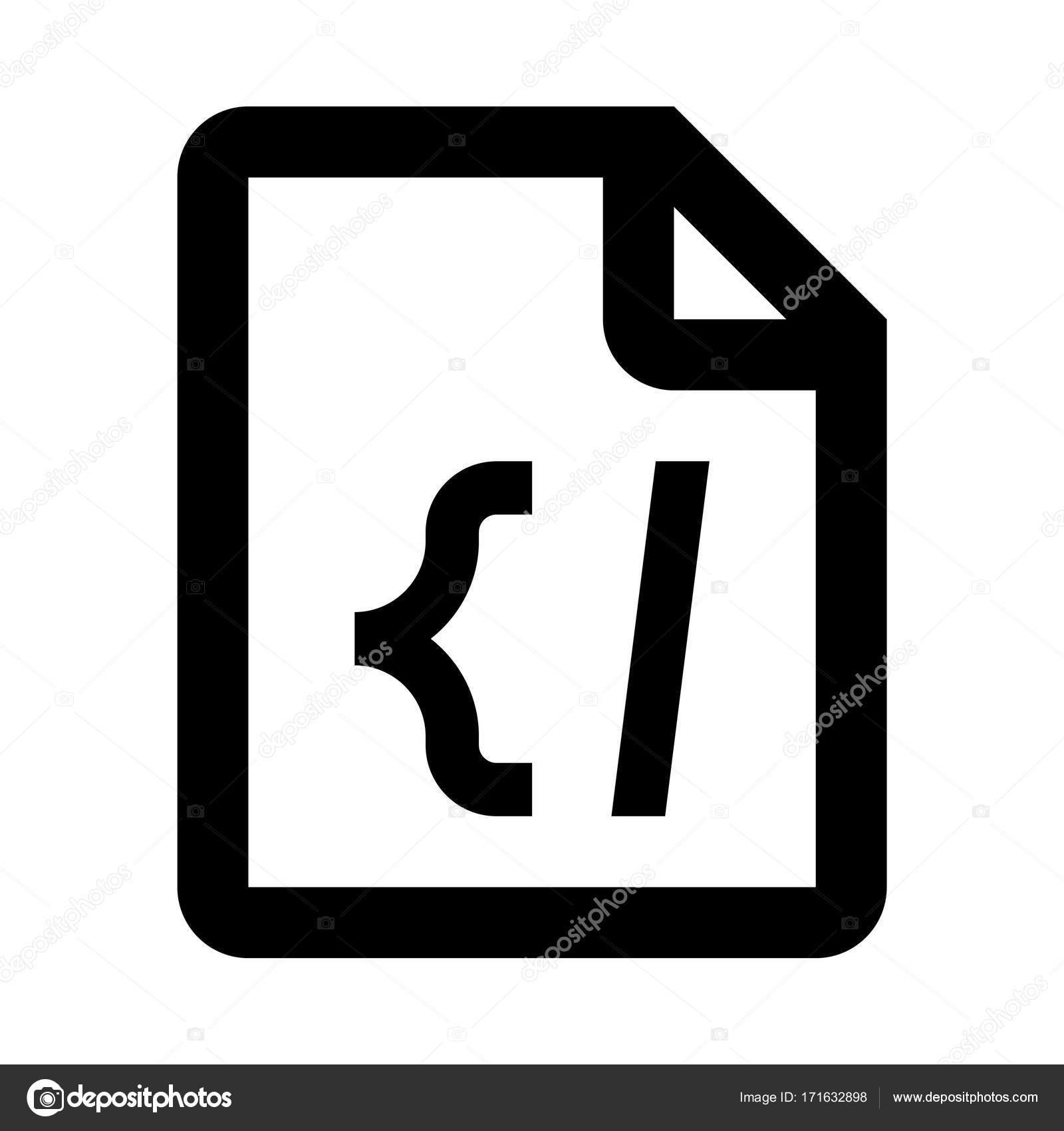 Digital file icon Stock Vector by ©everydaytemplate #171632898