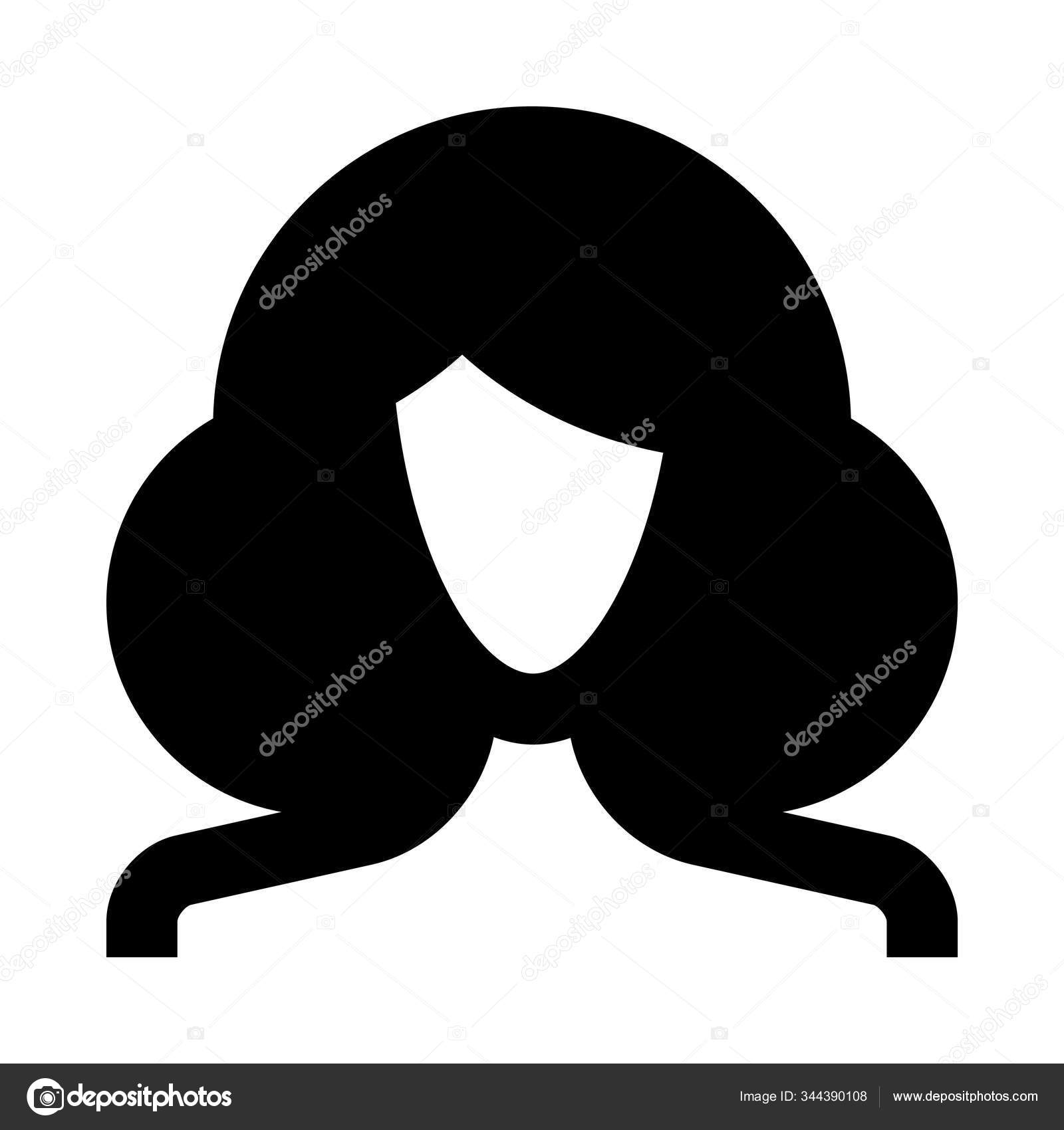 Female User Icon Simply Vector Illustration Stock Vector by ...