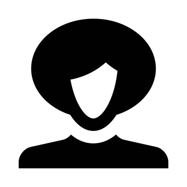 Female User Icon Simply Vector Illustration Stock Vector by ...