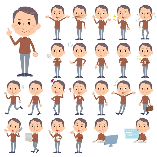 3,287 Middle aged man Vectors, Royalty-free Vector Middle aged man ...
