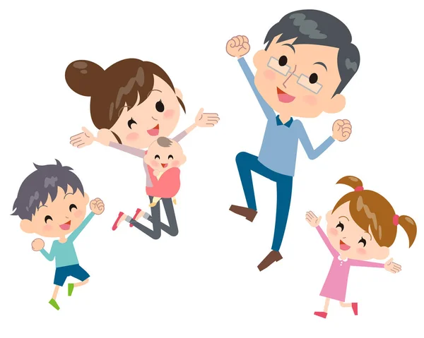 Nuclear Family Cartoon