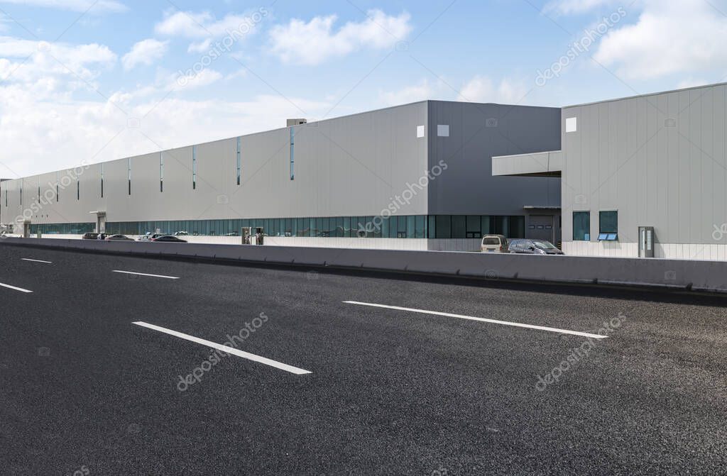 Modernos edificios de f brica y almacenes 2024