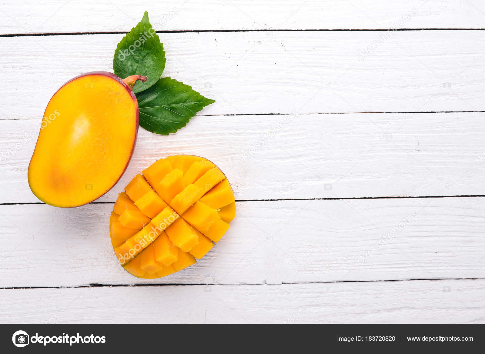 Mango Tropical Fruits Wooden Background Top View Copy Space Stock Photo ... Mango Tropical Fruits Wooden Background Top View Copy Space Stock Photo ...