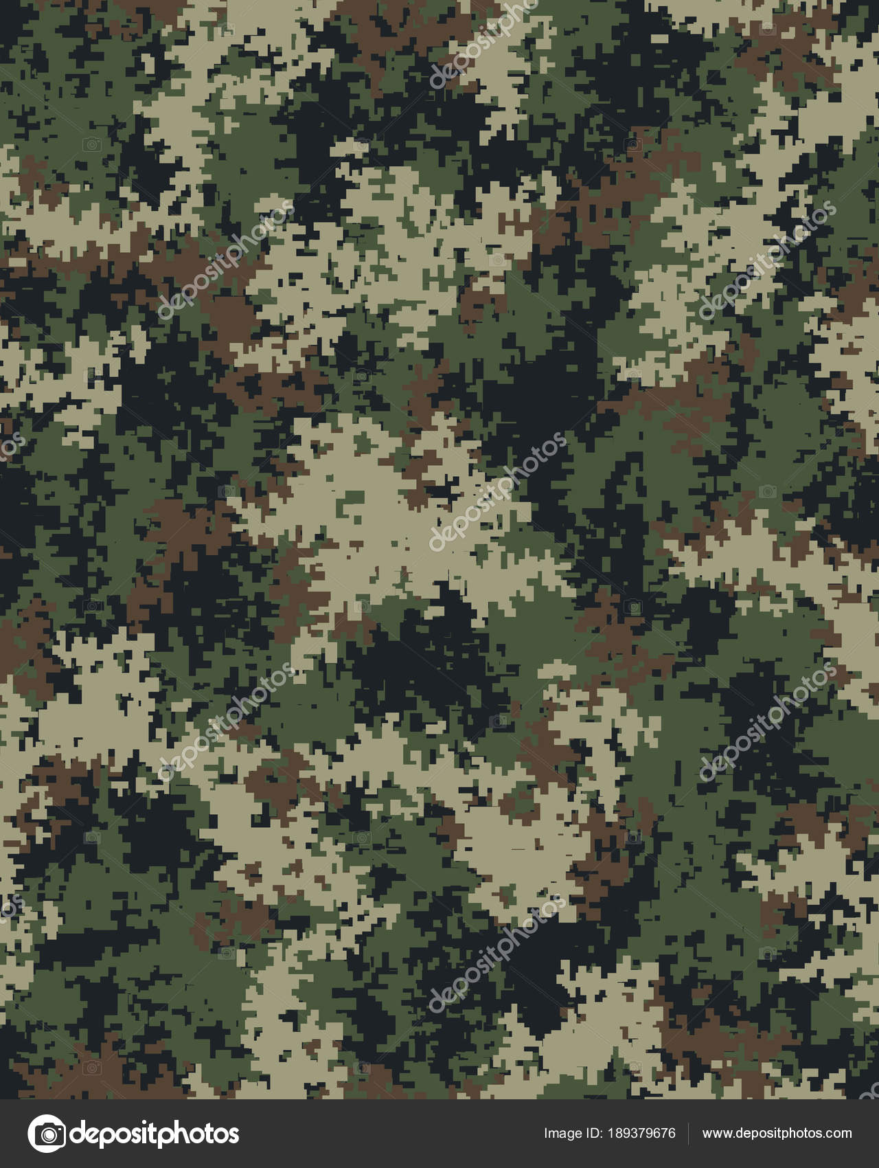 Digital Camo Print Wallpaper