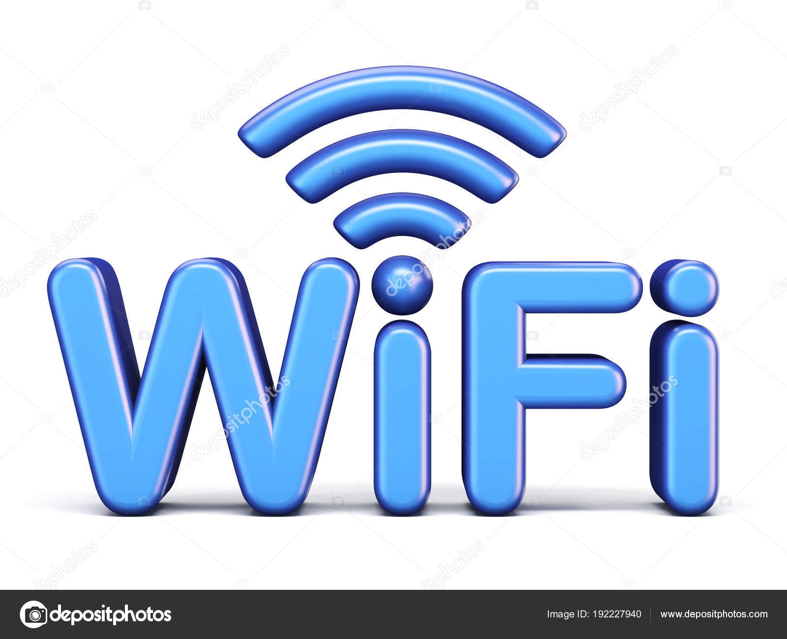 Wifi Logo Blue