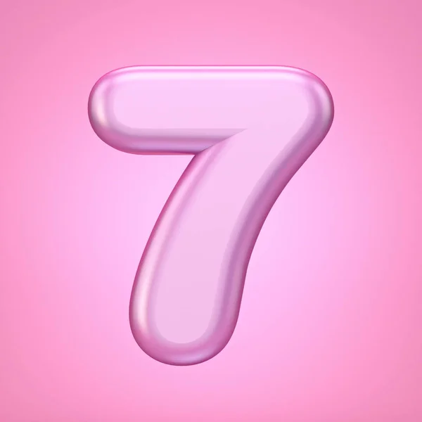 Pink font Number 4 FOUR 3D Stock Photo by ©djmilic 320520382