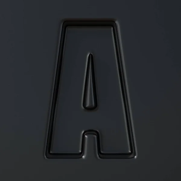 Black outline font Letter A 3D Stock Photo by ©djmilic 274637442