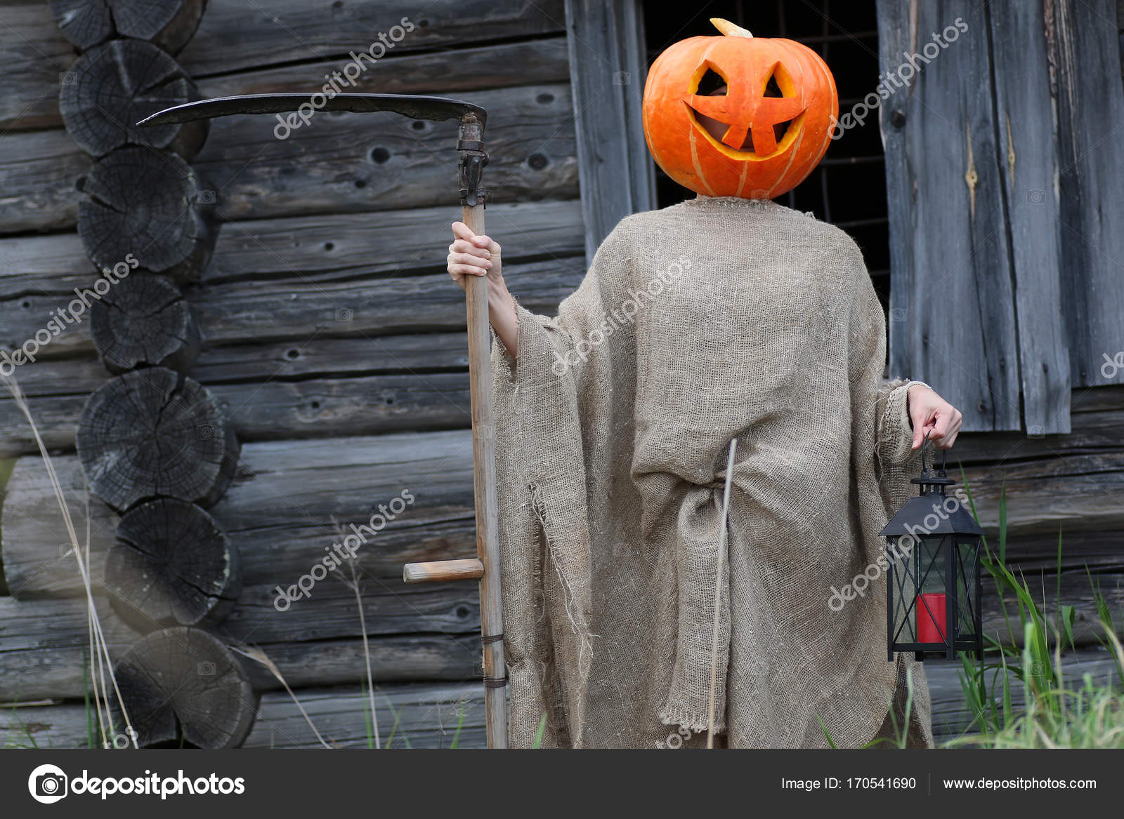 Pumpkin Head Monster