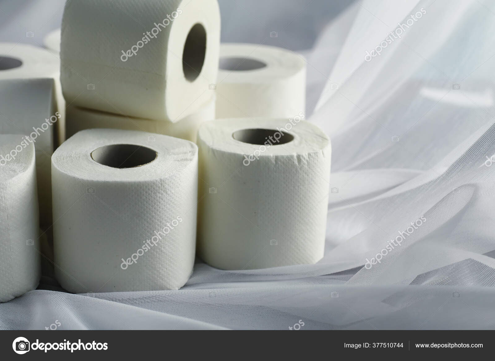 Toilet Paper Roll Snow White Soft Three Layer Toilet Paper ⬇ Stock ...