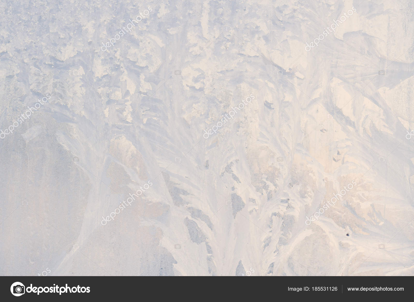 Winter frosty patterns on the frozen ice window ⬇ Stock Photo, Image by ...