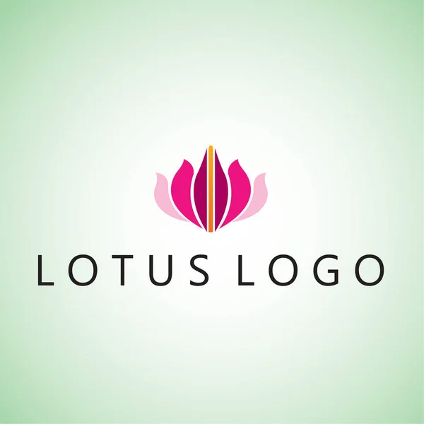 Lotus logo ideas design vector illustration on background Stock Vector ...