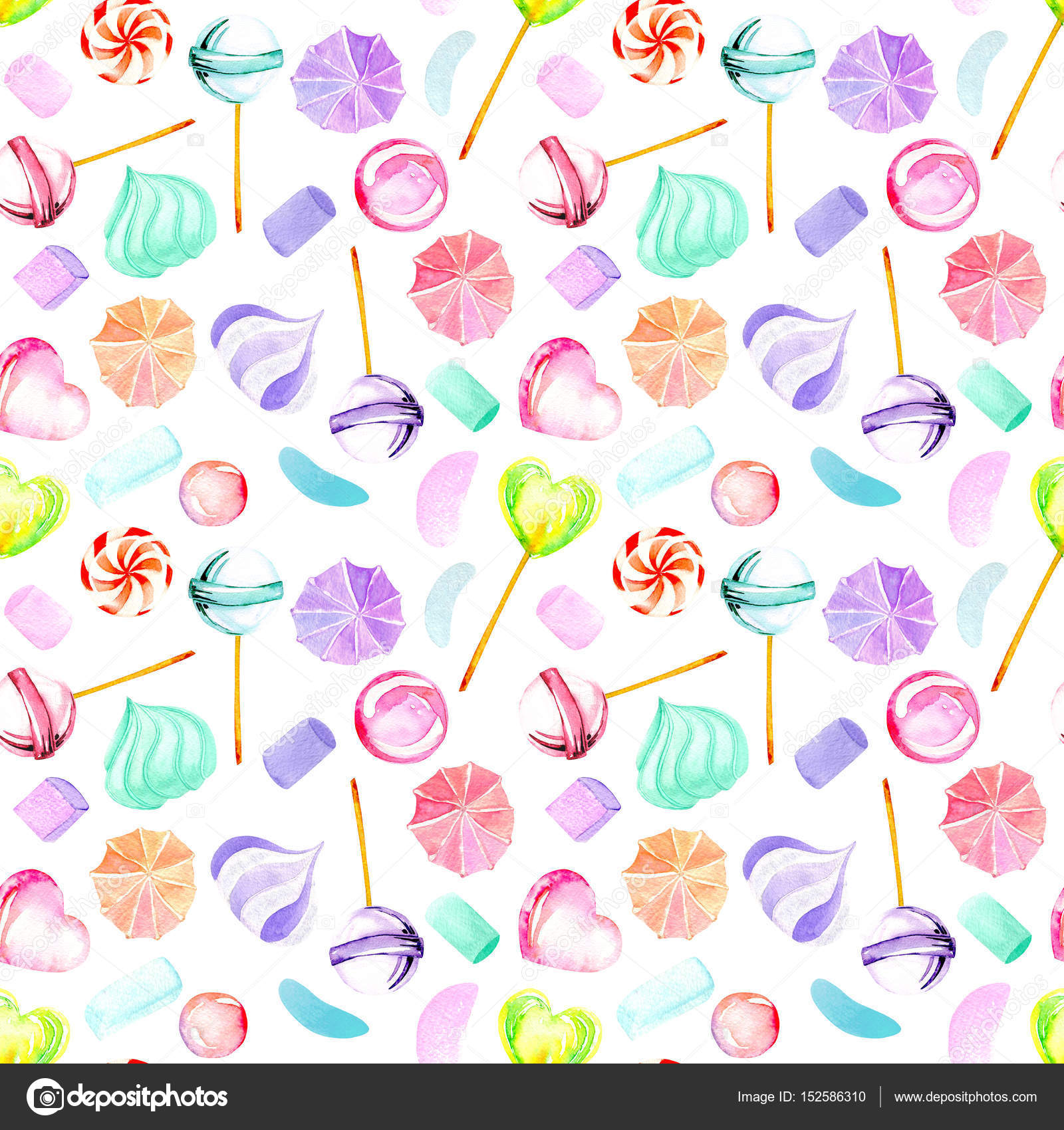 Mixed Paper Sets Craft Supplies & Tools Watercolor Candies Digital ...