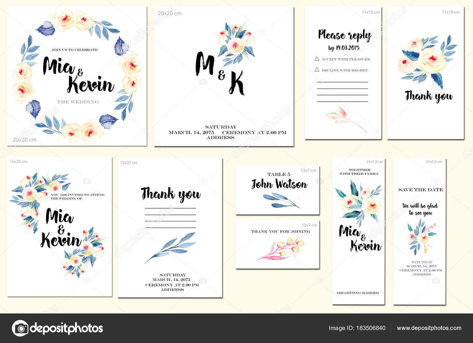 Business Reply Card Template