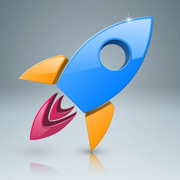 Super Fast Rocket Stock Vector Image by ©designpraxis #38521211