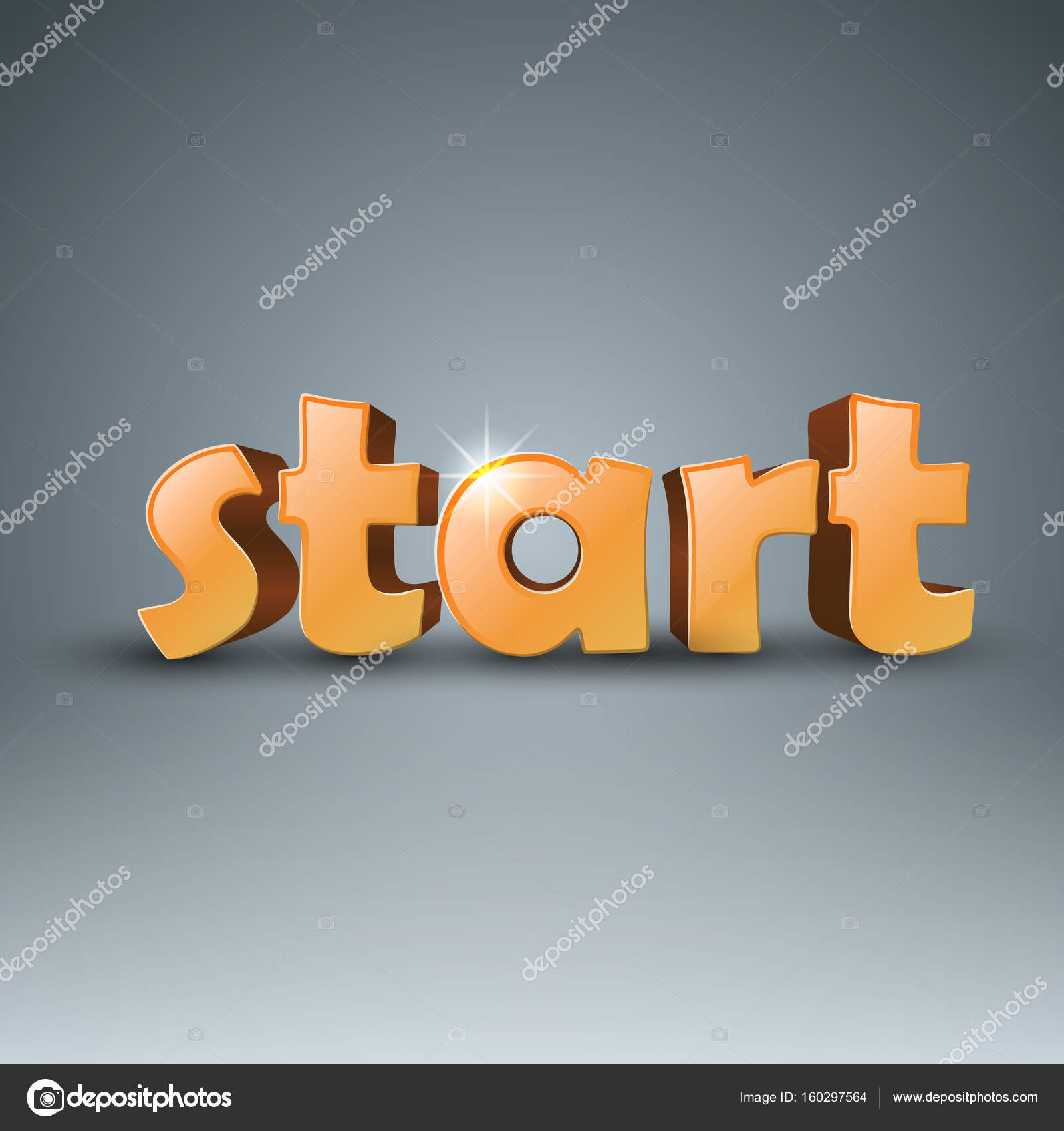 Start 3d business infographics. Stock Vector Image by ©rwgusev #160297564