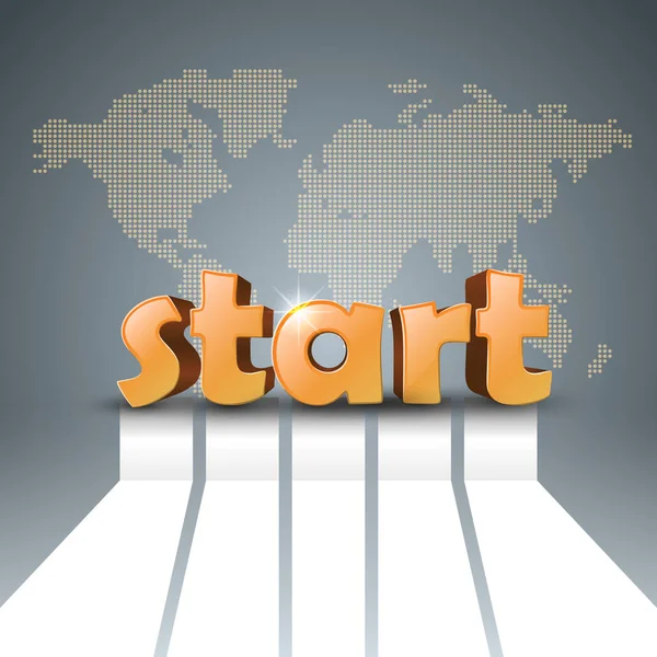 Start 3d business infographics. Stock Vector Image by ©rwgusev #160297564