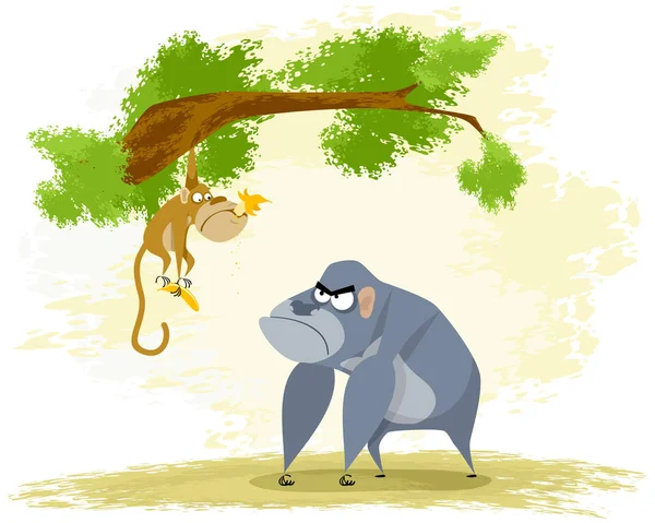 Angry monkey Vector Art Stock Images | Depositphotos