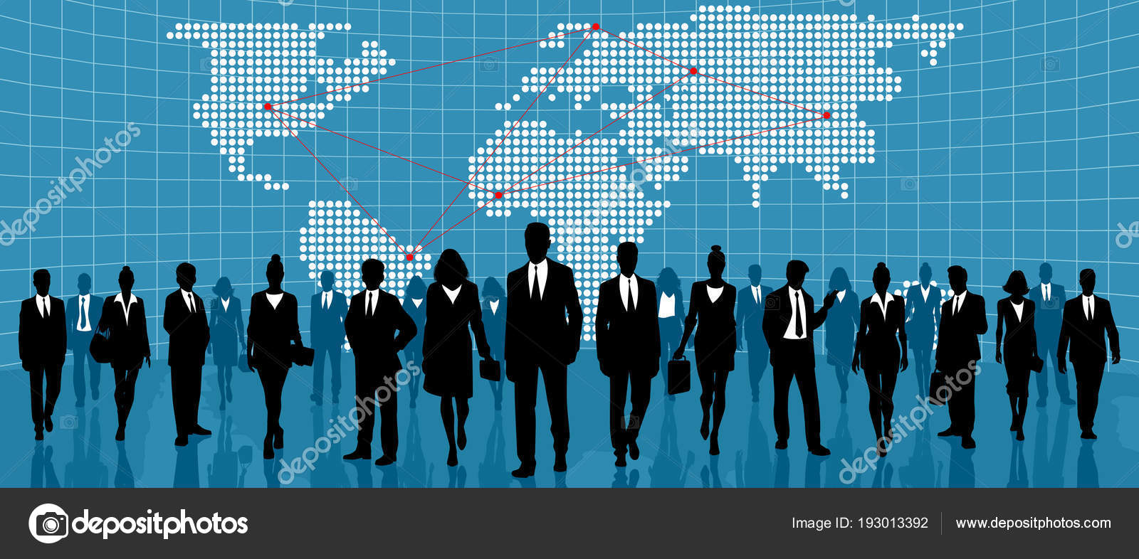 Global international business Stock Vector Image by ©guingm55 #193013392