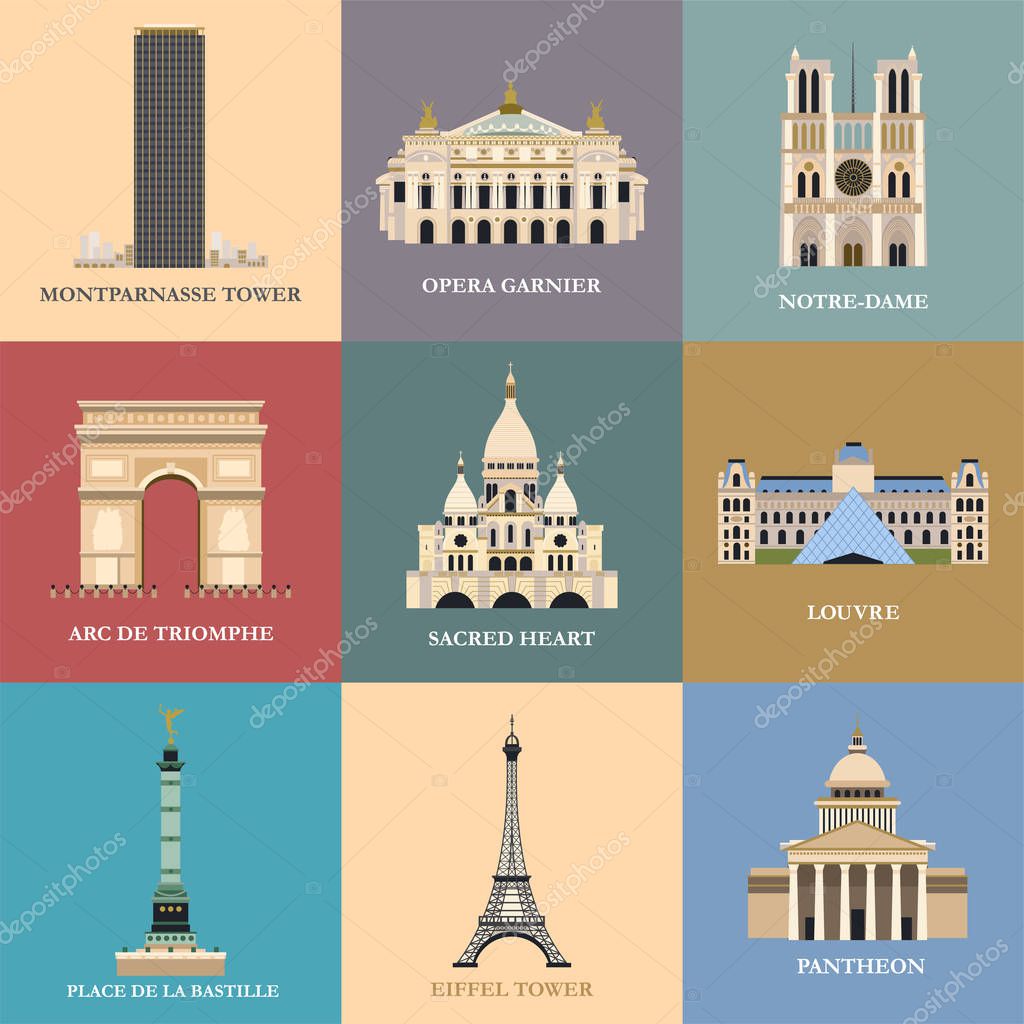 Monumentos de París. Palacios y monumentos famosos. Arquitectura. 2023