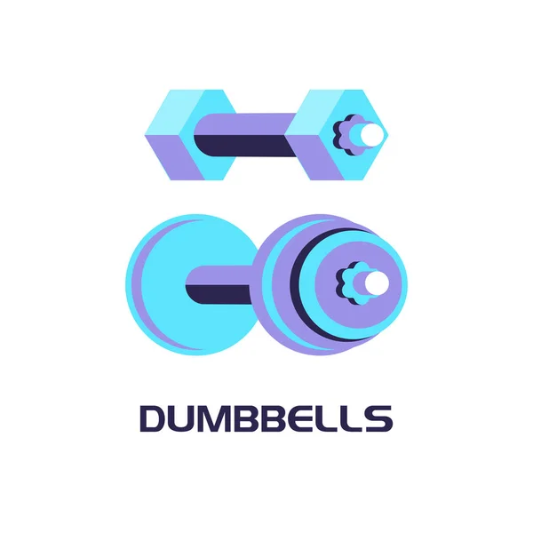 100,000 Dumbbells on floor background Vector Images | Depositphotos