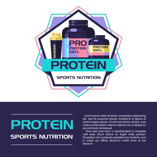 Logo sports nutrition Vector Art Stock Images | Depositphotos