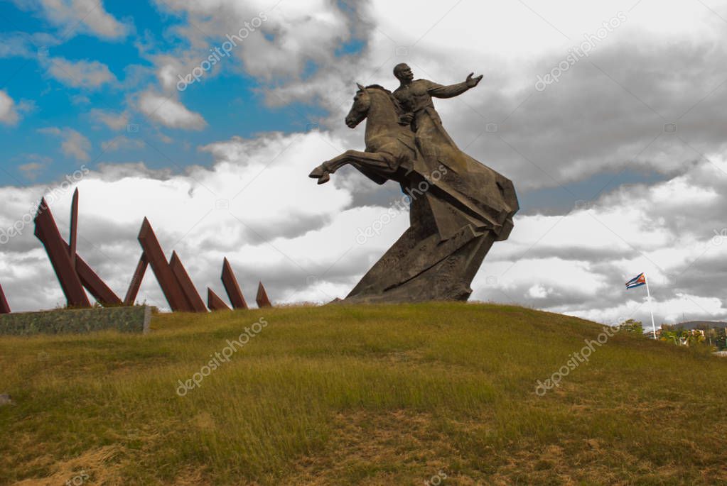SANTIAGO, CUBA: Monumento a Antonio Maceo en Santiago de Cuba. El ...