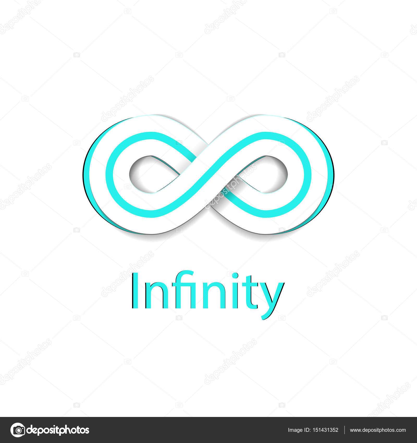 Infinity Symbol Logo. Vector Illustration — Stock Vector © Lord_Zigner ...