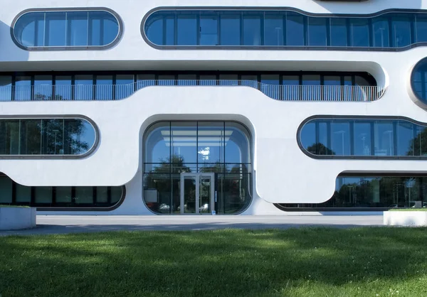 Modern architecture. Modern office building in Hamburg, Germany ...