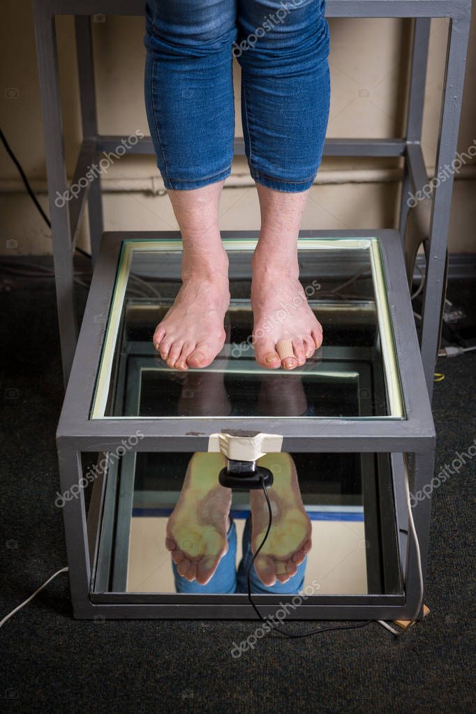 Paso Digital Foot Scan, Orthotics Foot Scan para plantillas de zapatos ...