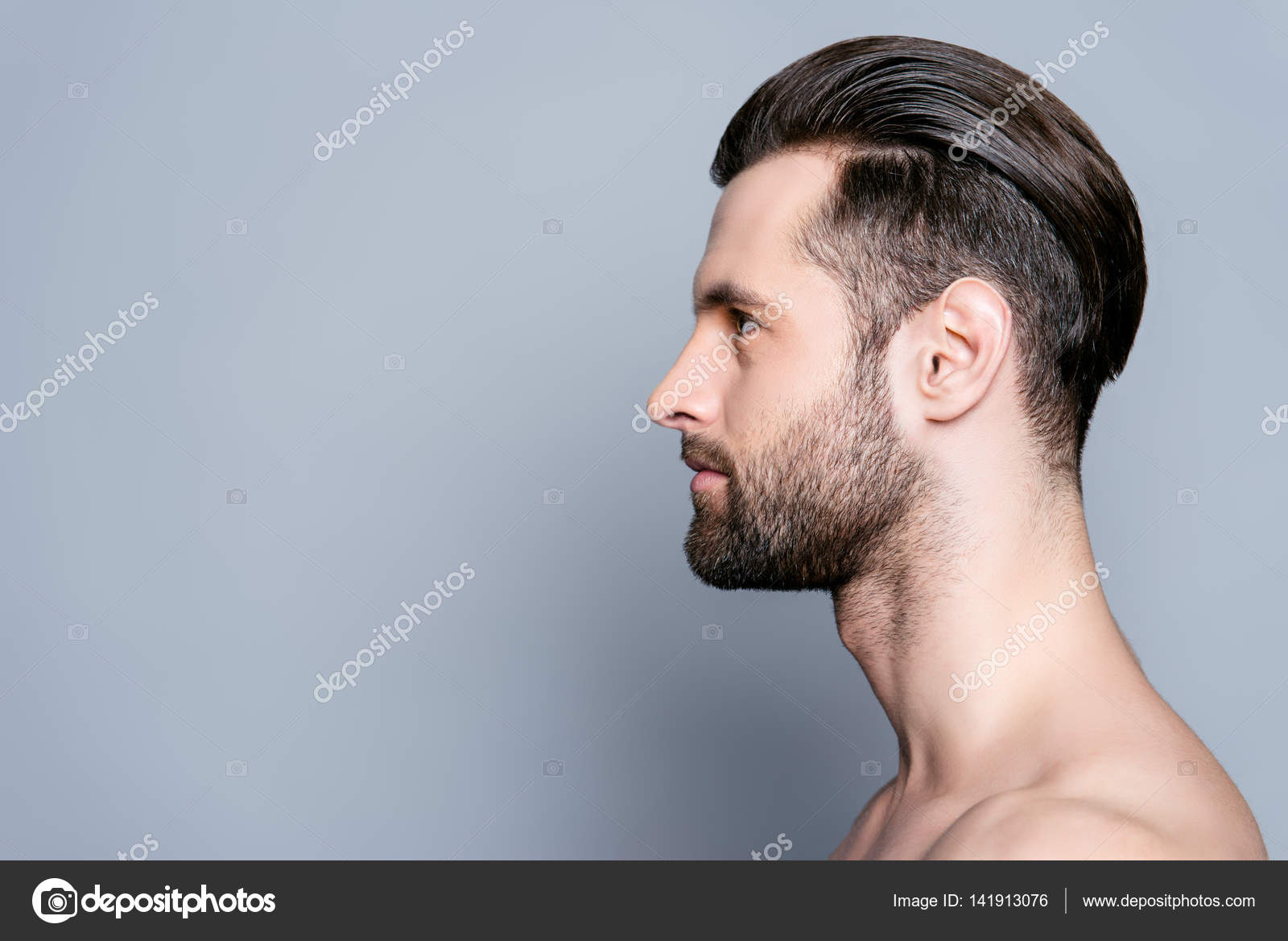Side Profile Man Face