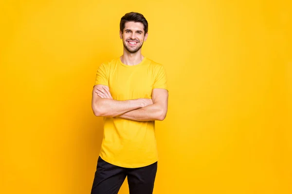 Guy yellow background Stock Photos, Royalty Free Guy yellow background ...