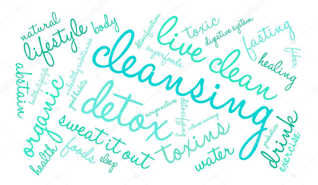 Cleansing Word Cloud — Stock Vector © arloo #130311446 Cleansing Word Cloud — Stock Vector © arloo #130311446