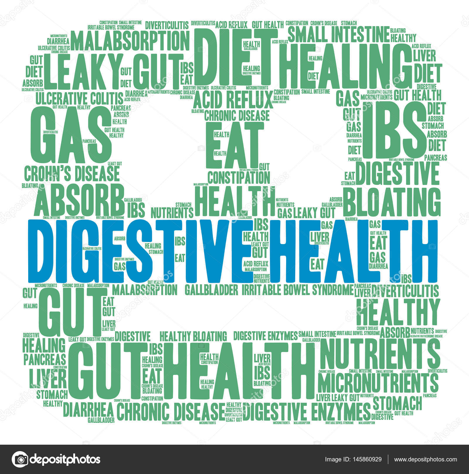 Digestive Health Word Cloud Stock Vector Image by ©arloo #145860929