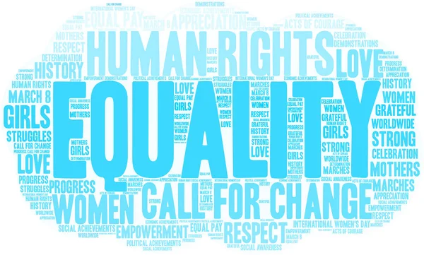 Gender Equality Word Cloud Stock Vector by ©arloo 100033814